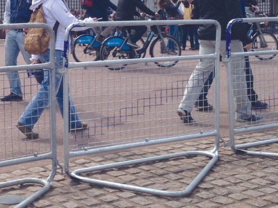 Metal Barrier. Metal Barrier. Universal Site Supplies